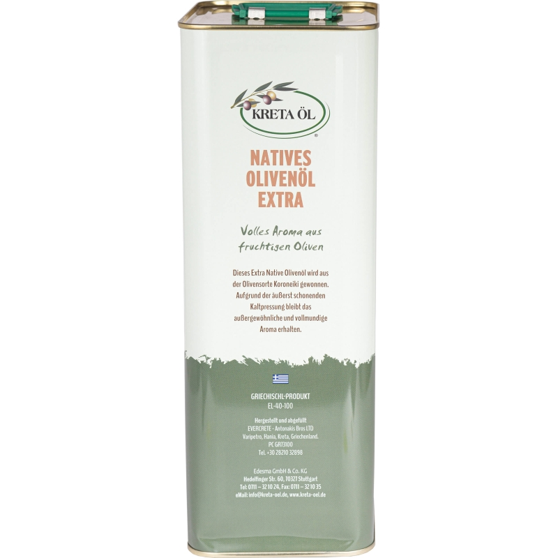 Kreta Öl ® - Extra natives Olivenöl 5 l | 5 l (Kanister) | KO1000.5000
